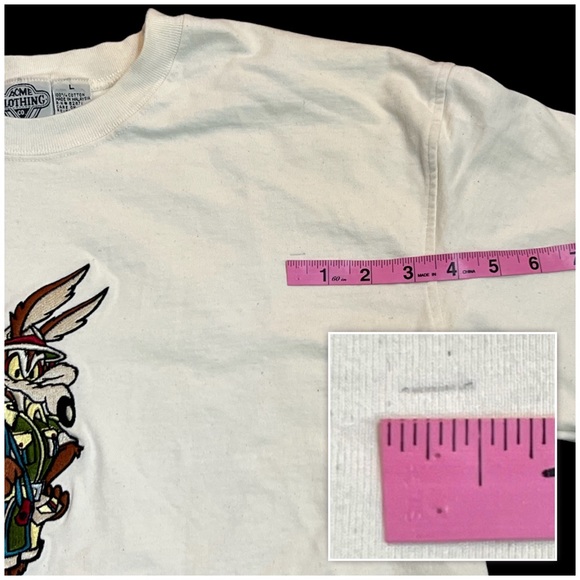 ACME | Shirts | Acme Vintage T Shirt Wile E Coyote Looney Tunes 994 ...